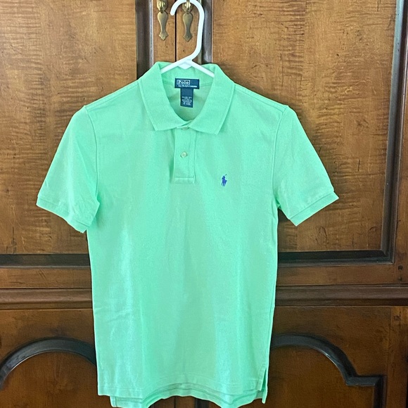 Ralph Lauren | Shirts & Tops | Ralph Lauren Boys Lime Green Polo Shirt ...